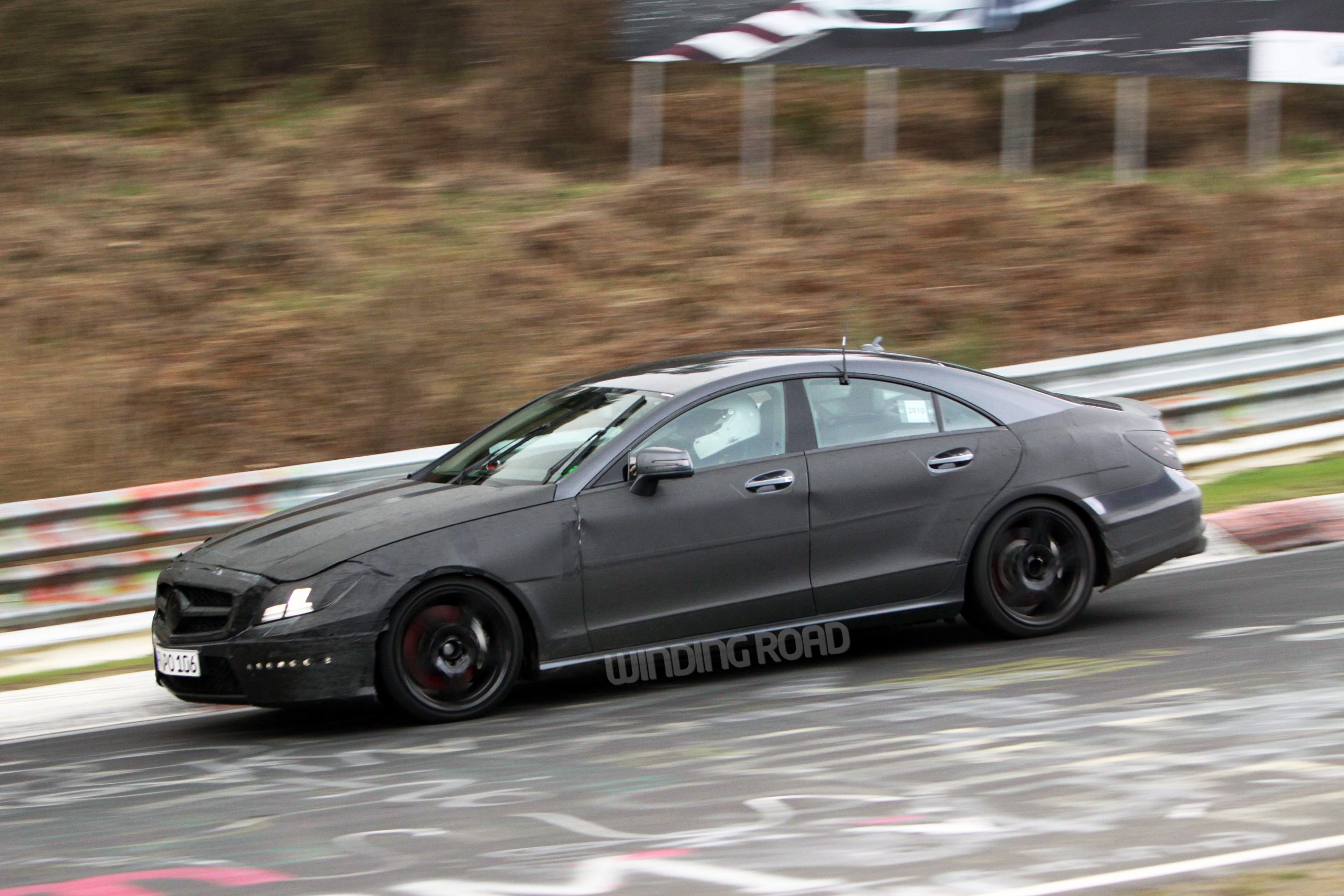 Spy Shots: Mercedes-Benz CLS AMG Caught On The 'Ring - Winding Road ...